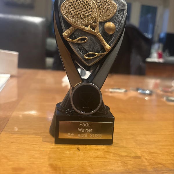 Small Gold, Silver and Bronze Trophy With Marble Base, Free Engraving ...