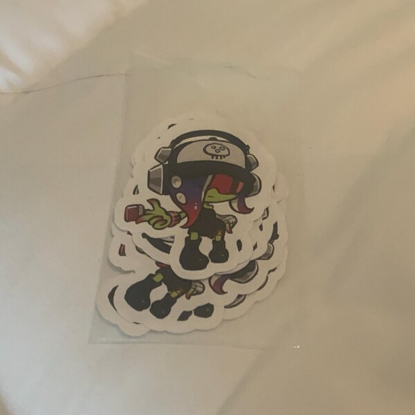 Pearl, Marina, Agent 8, & Acht - Acrylic Holographic Star Keychain ...