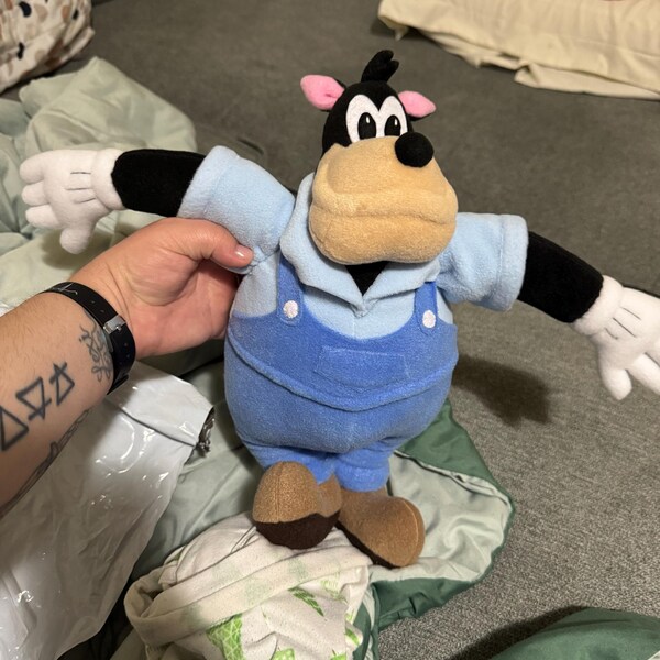 Rivulet Plushie, Blue Slugcat Plush, Handmade Stuffed Animal, 11.8 In ...