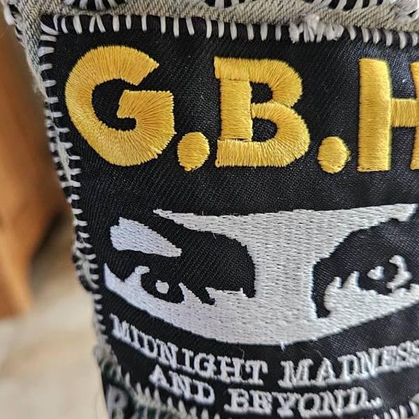 CONFUSE - Back Patch 2 Design the Swankys Gess Gai No-cut Gedon - Etsy