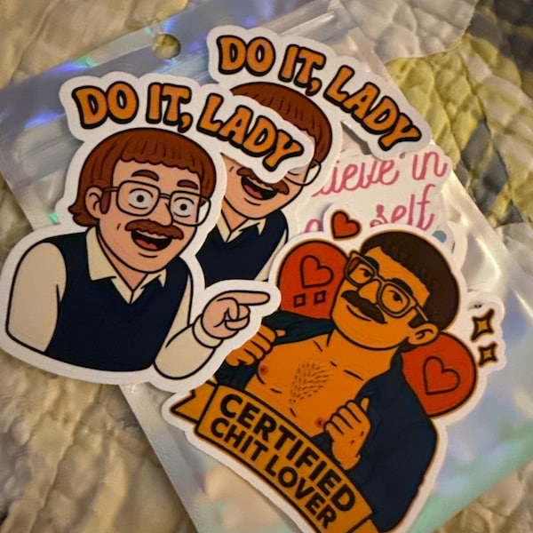 Do It Lady Sticker: Funny Viral Chit Meme Waterproof Vinyl Decal - Etsy
