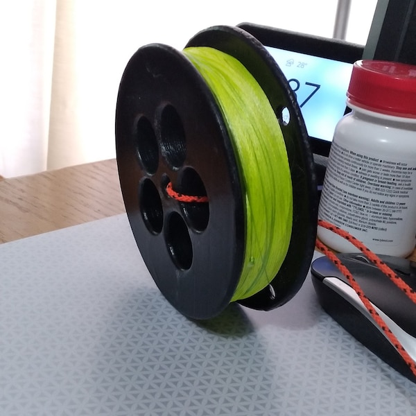 Hand Reel With Handle, Leader Storage, Kite Line Spool, 9.5inch, Red ...