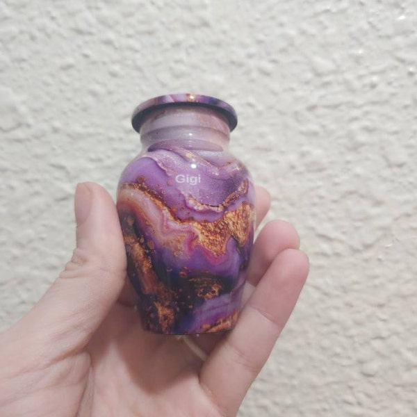 Engraved Ocean Wave Surfer Funeral Urn for Human Ashes Adult Upto 200 ...