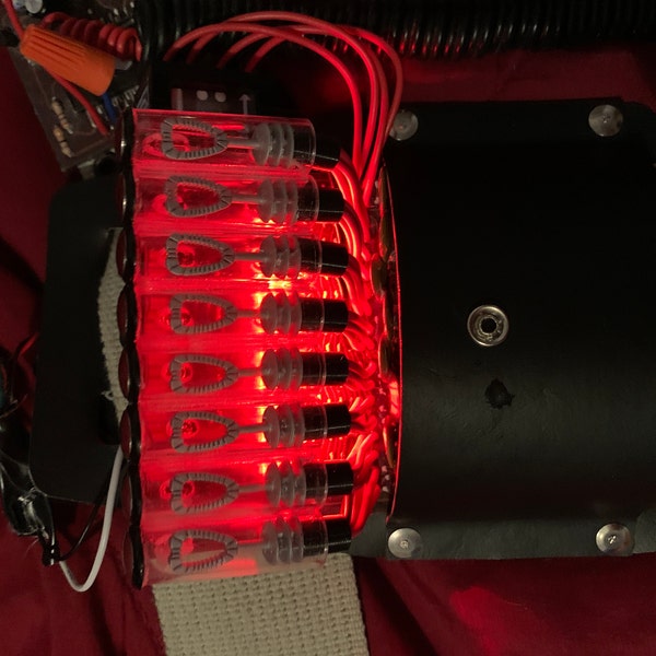 Knight Rider LED Light Chaser Floower Sequencer Scroller Strobe 16 ...