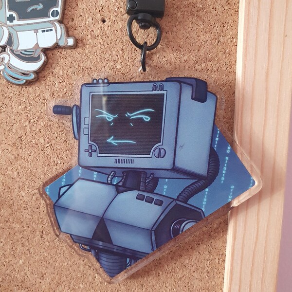 Catboy Glass Joe & Great Tiger Punch-out Acrylic Charms - Etsy