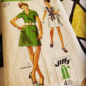 Vintage Ca. 1948 Simplicity 2362 Womens 1 Piece Dress Sewing - Etsy