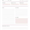 Printable Lab Work Sheet, Blood Work Log, Medical Test Record, Health ...