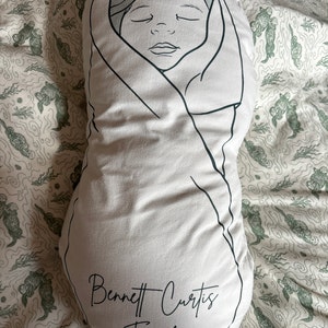 Customized Life-size Newborn Baby Pillow Birth Gift Keepsake - Etsy