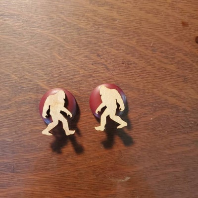 Mini Bigfoot, Small Miniature Bigfoot, Blanks, Wooden Cutout Laser ...