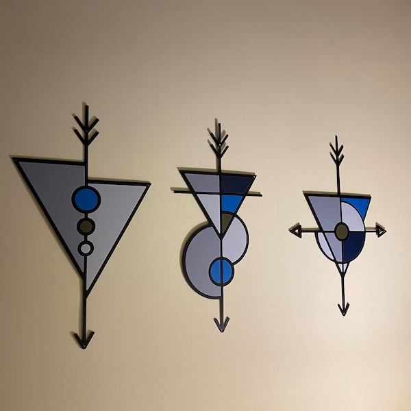 Shark Themed Metal Wall Decor, Large Wall Art, Housewarming Gift, Wall ...