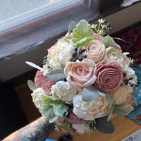 Dark Green and Gold Boutonniere, Emerald Dahlia Buttonhole, Groom and ...