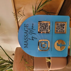 Wall QR Code Business Sign, Scan to Pay Sign, Cashapp Payment Sign ...