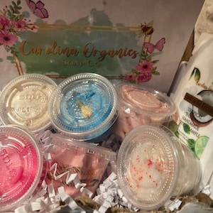 Natural Skin Care Sample Pack Seven Different Scents Whipped Butters ...