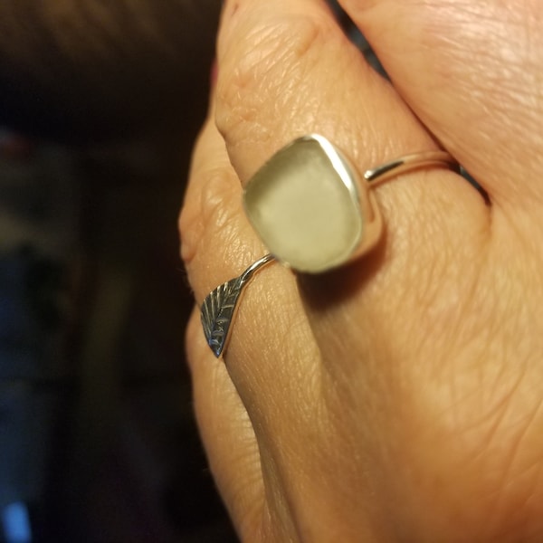 Handmade 'ULU' 925 Sterling Silver Wave Ring for Women•ocean Wave Ring ...