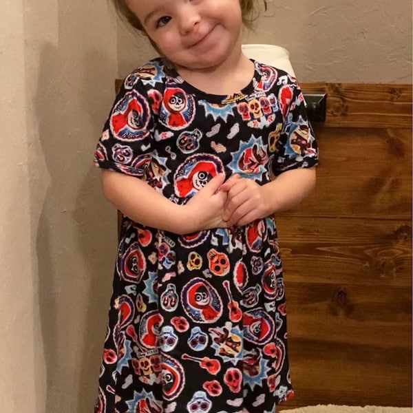 Girls' Coco Inspired Dress - Etsy