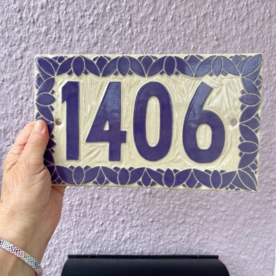 Custom Color for Address Sign - Etsy