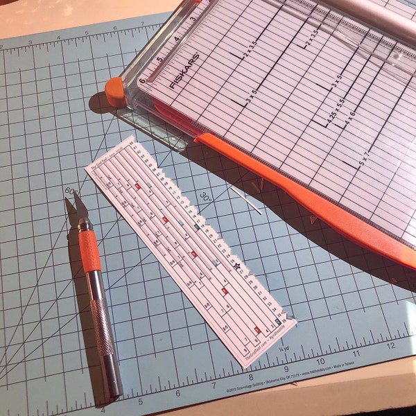 A5 5mm + Cahier Slim Smarter Spacing Ruler : the Grid Tool Printable ...