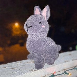 Crochet Pattern Realistic Mini Bunny Rabbit Amigurumi English PDF ...