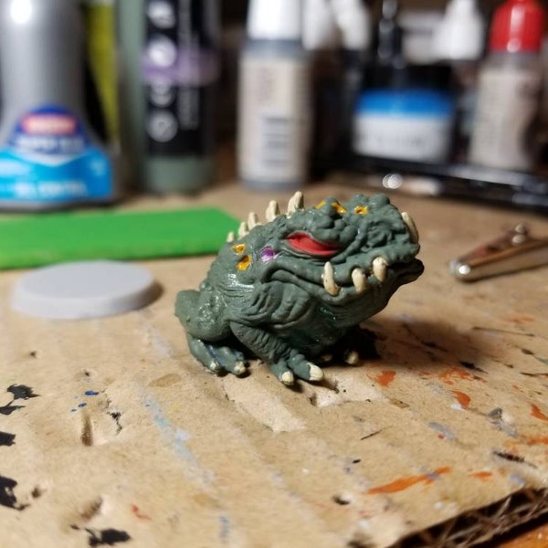 28mm Plague Toads Miniatures for Dungeons and Dragons, Pathfinder ...