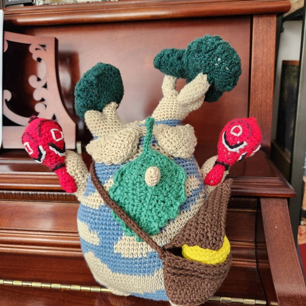 Dancing Broccoli Crochet Pattern Amigurumi Pattern Tutorial PDF File - Etsy