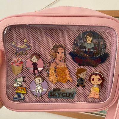 Ita Crossbody Bag, Pin Display Bag, Itabag, Window Bag, Pin Purse. - Etsy