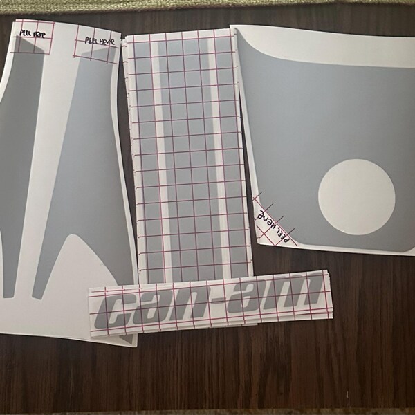 Frunk Accent Decal Template for Can-am Ryker SVG and PDF Files for Any ...