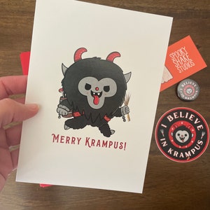 Cute Krampus Print Krampus Art Print Krampus Decoration - Etsy