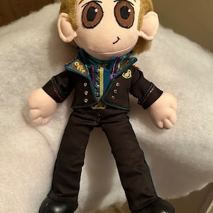 Castiel Supernatural Doll Plushie Toy Misha Collins - Etsy