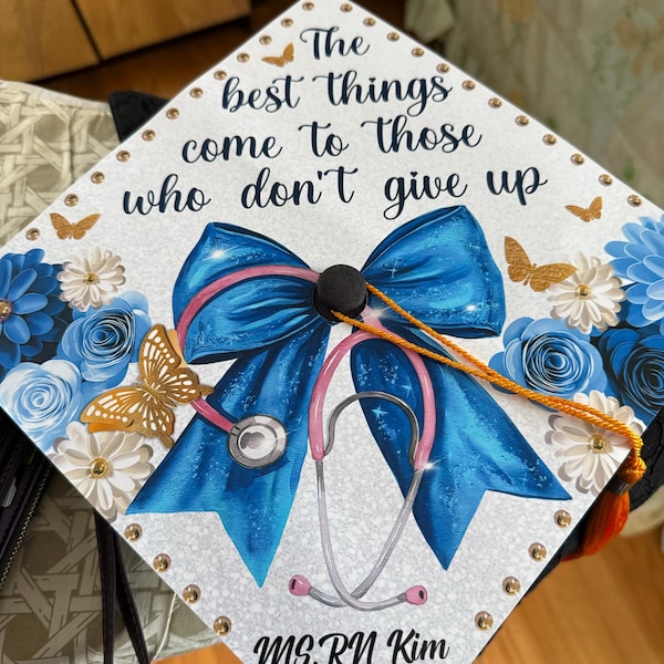 Educated Drug Dealer Graduation Cap, Customize Pharmacy Grad Cap Topper ...