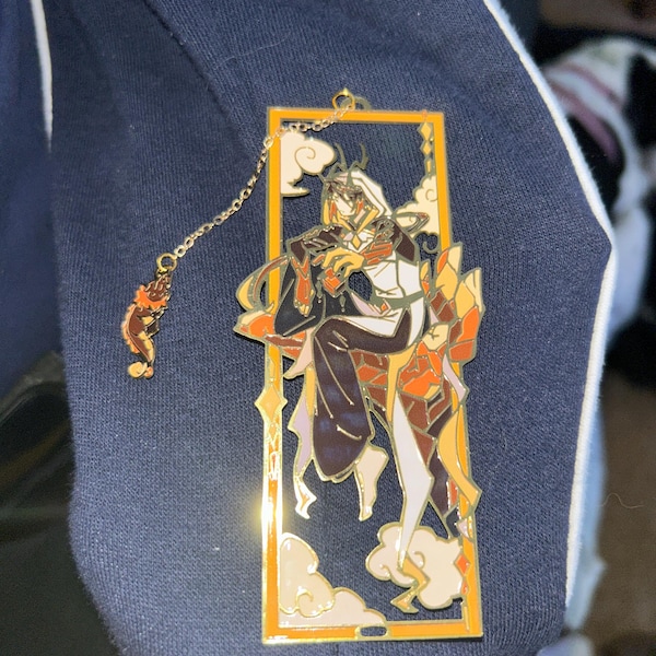 Tarot Card: the Fool LOTM Mr Fool Enamel Bookmark / Charm 11x4cm - Etsy