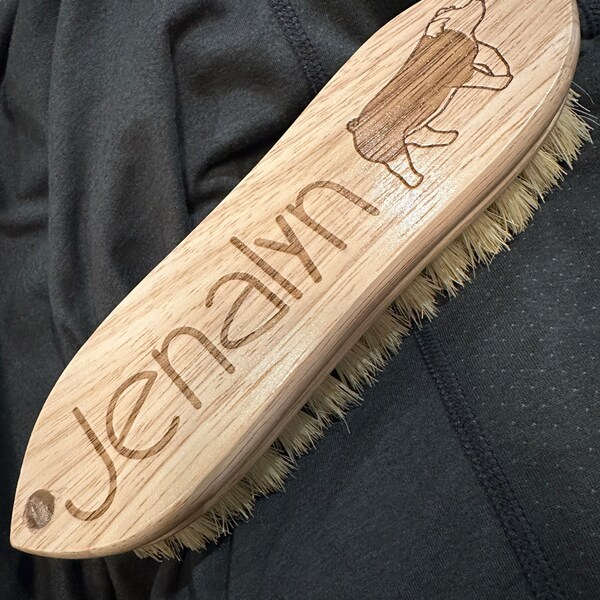 Custom Show Brush, Show Pig Brush, Personalized Livestock Supplies ...