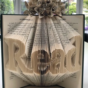 READ Book Folding Pattern 195 Folds 390 Numbered Pages. PDF Digital ...