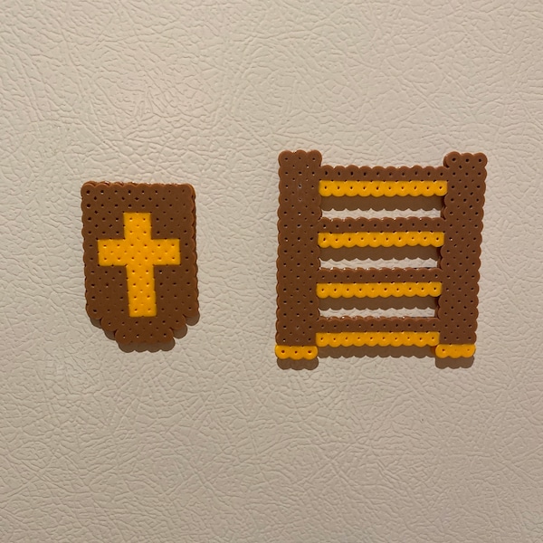 The Legend of Zelda Items NES Perler Sprites: Coasters, Magnets, and ...