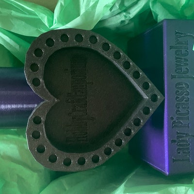 RING HOLDER Medium Ring Display Modern 3D Printed Jewelry Display Ring ...