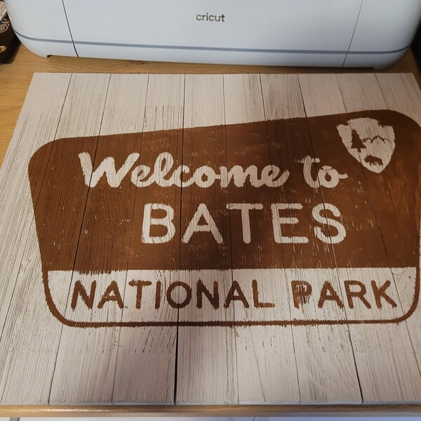 National Park Blank Sign Template White_jpeg_png_svg - Etsy