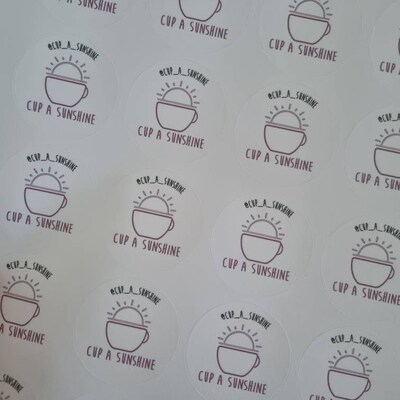 Add Your Logo Design Stickers, Designer Sticker, Personalized Label ...