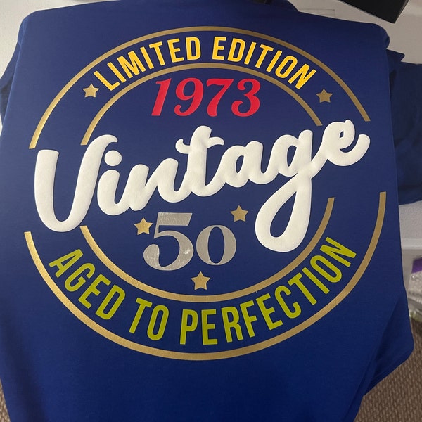 50th Birthday SVG Bundle PNG DXF Eps and Jpeg Included Cricut Cut Files Instant Download - Etsy