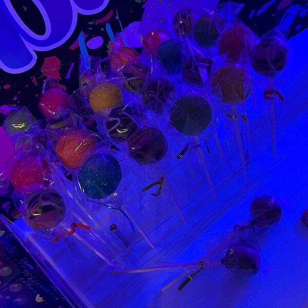 Neon Cake Pops - Etsy