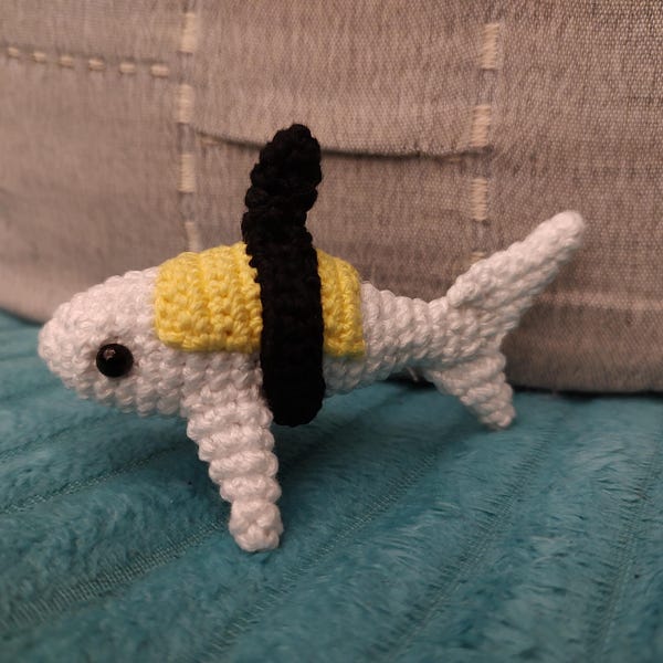 Sharkshimi the Sushi Shark Crochet Pattern PDF - Etsy