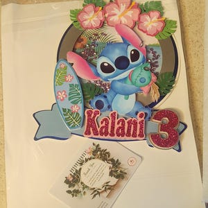 Graduate Stitch Cake Topper, Stitch Graduation, Stitch Graduation Party ...
