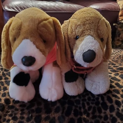 16 Build A Bear Beagle Dog Plush Brown Black White Puppy Stuffed BABW ...