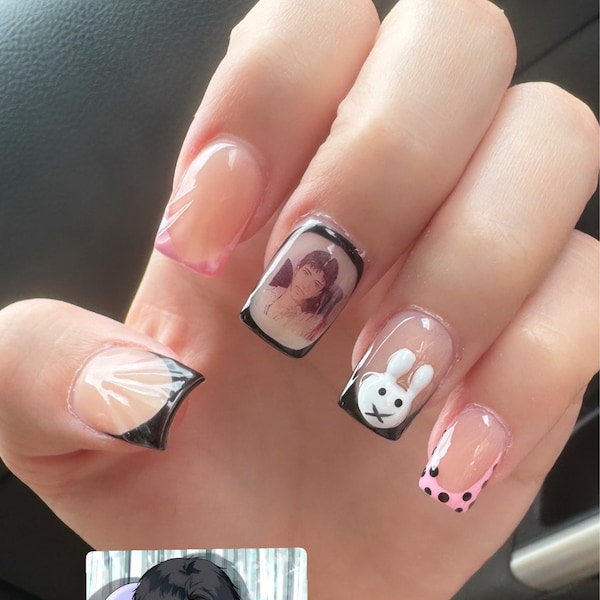 Nail Decals, Custom Nail Decals, Personalized Nail Decal, Water ...