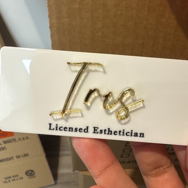 Sorority Recruitment Name Badges Custom Acrylic Name Badge Sorority ...