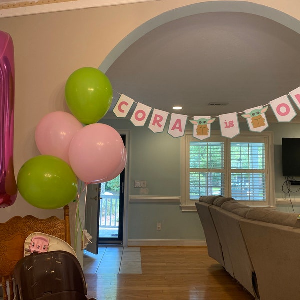 Customized Age Banner - Etsy