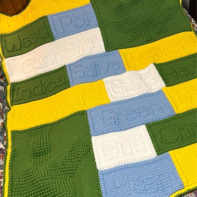 Crochet Pattern//cuntalicious//bobble Stitch//graph and - Etsy