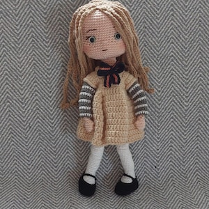 English PDF Crochet Pattern M3gan Doll Instant Download Model 3 ...