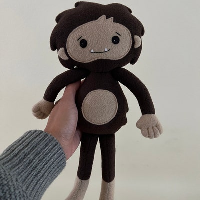 Sasquatch Stuffed Toy, Bigfoot Plush Stuffed Monster, Bigfoot Stuffed ...