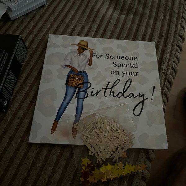 Diamonds & Sparkle Birthday Card - Etsy