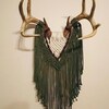 Macrame Antler Tutorial Pattern Wall Hanging, Digital Download, Witchy ...