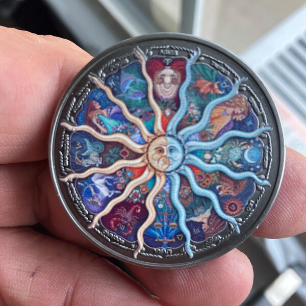 Hobo Coin Angel Wings God Medieval All Seeing Eye Mystical Magic ...